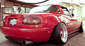 Mazda Miata Slammed on SSR MKII | JDMEURO.com