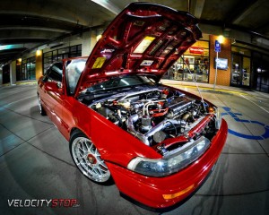 Acura Integra DA on Racing Hart Type-C | JDMEURO.com