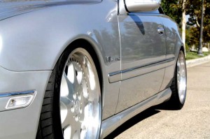 Mercedes Benz CL55 AMG W215 Slammed on Brabus Monoblock III | JDMEURO.com