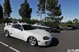 SSR Professor SP1 on Slammed MK4 Toyota Supra | JDMEURO.com