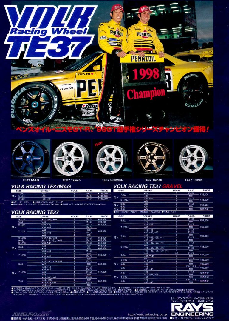 Volk Racing TE37 | JDMEURO.com