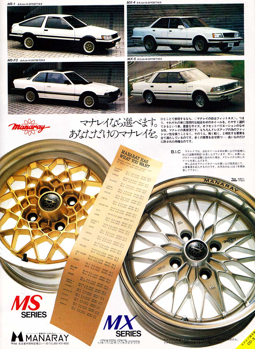 Vintage JDM Wheels